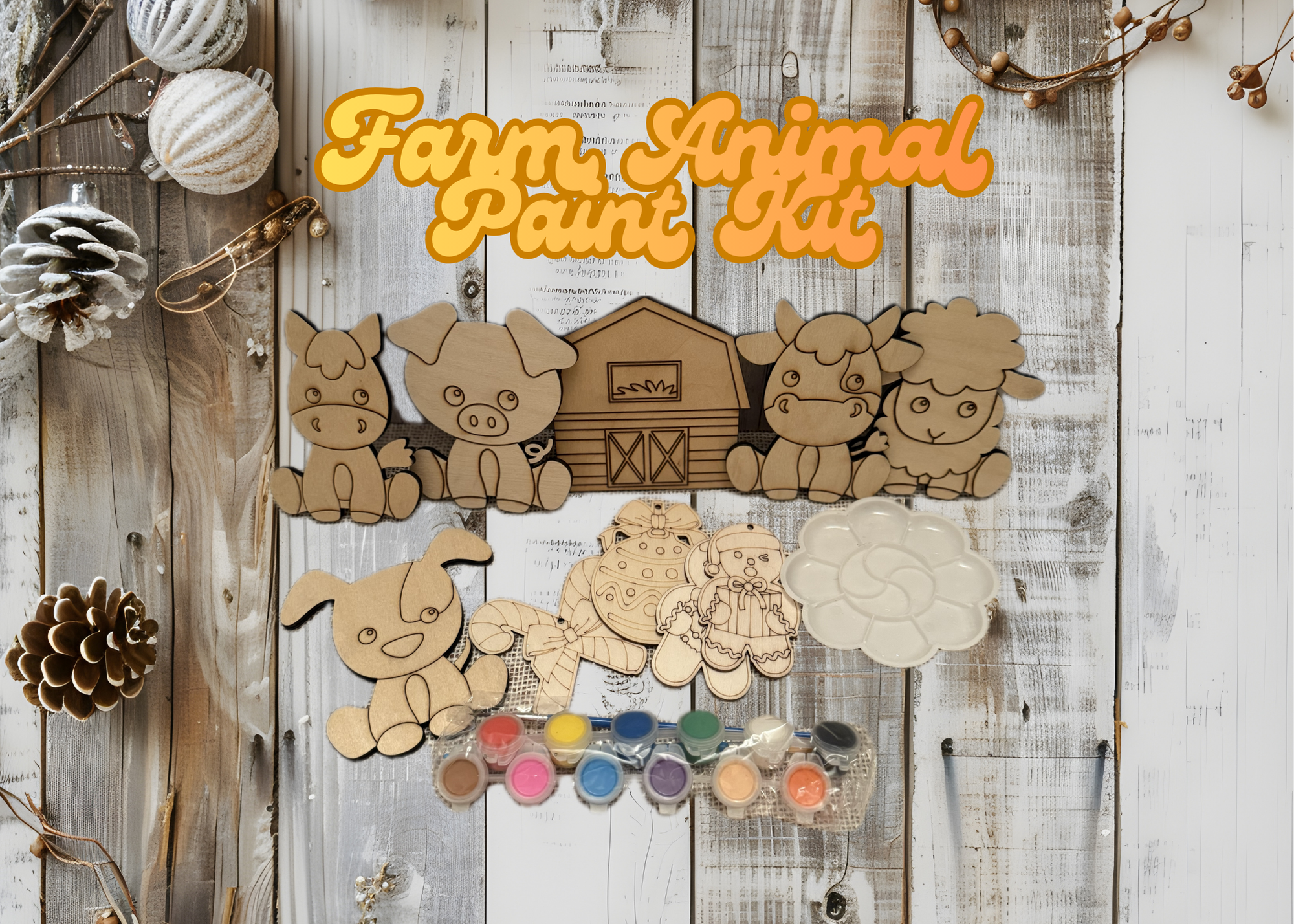 Farm Animal Paint Kit – Bekah's Baubles